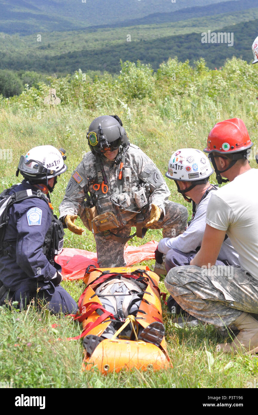 U.S. Army Staff Sgt. Stephen Trala, flight medic, Charlie Company, 3rd ...