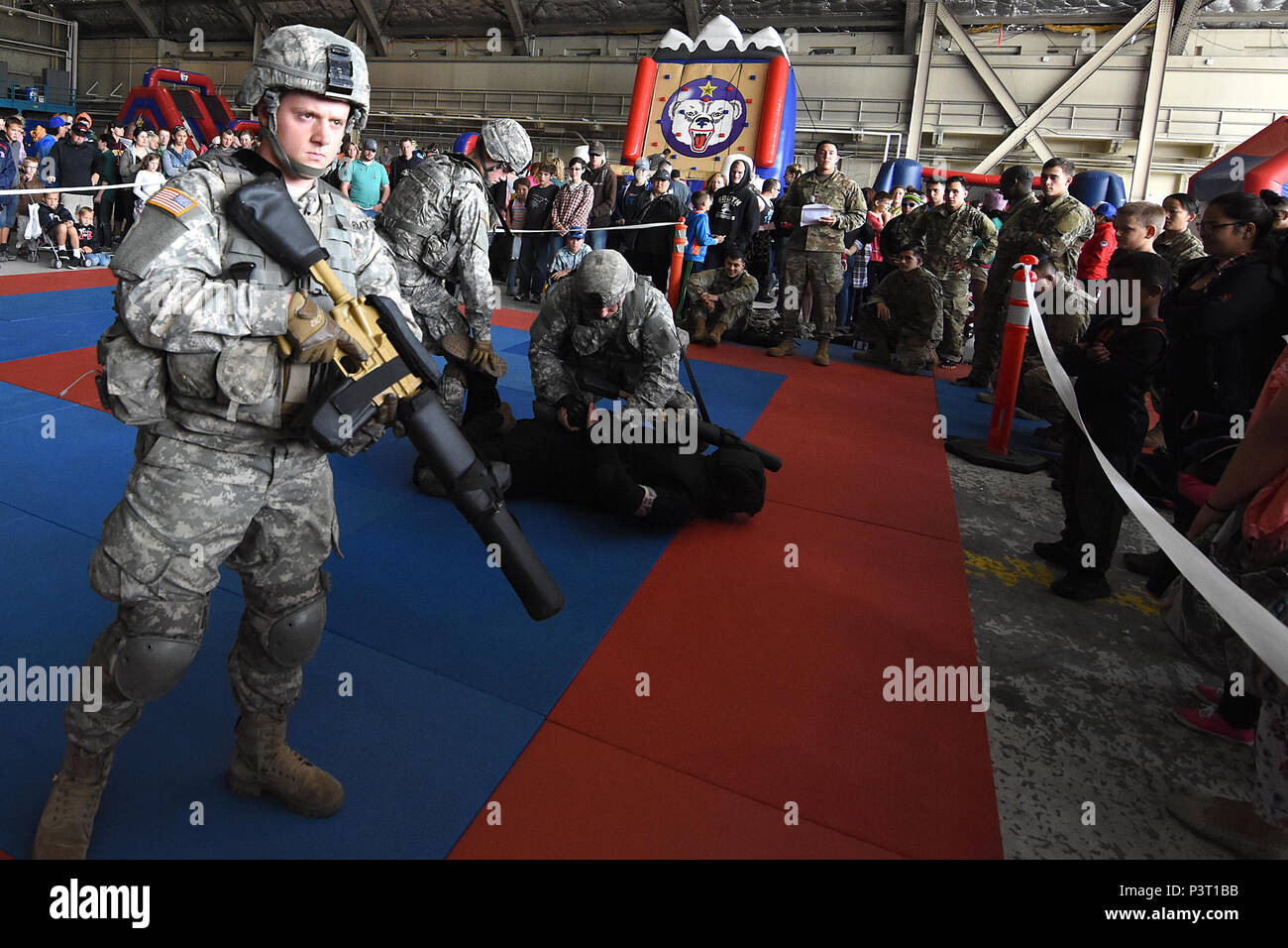 U.S. Army Alaska Soldiers demonstrate Modern Army Combatives Program ...