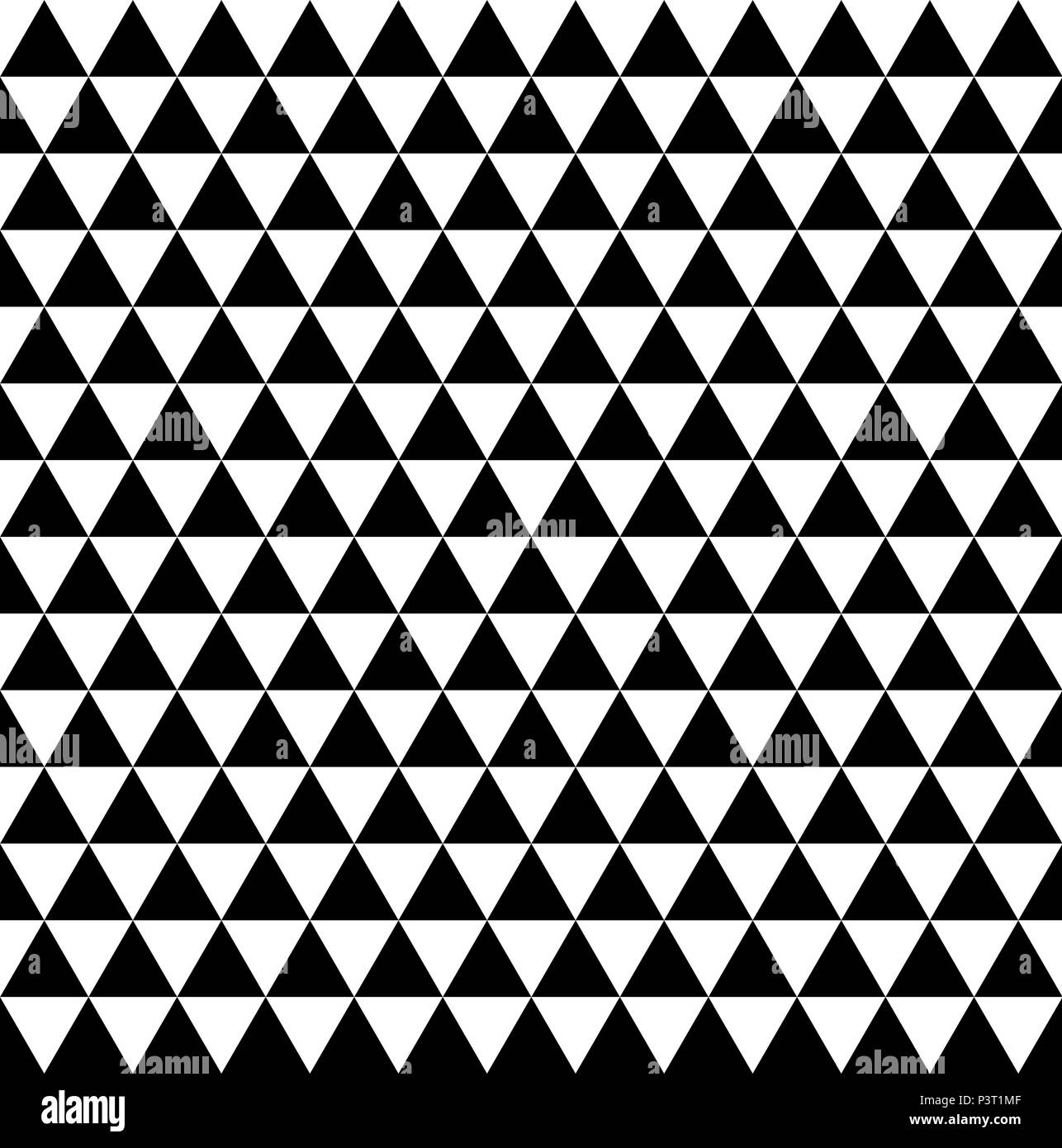 Seamless triangle geometric pattern background for design. Vector ...
