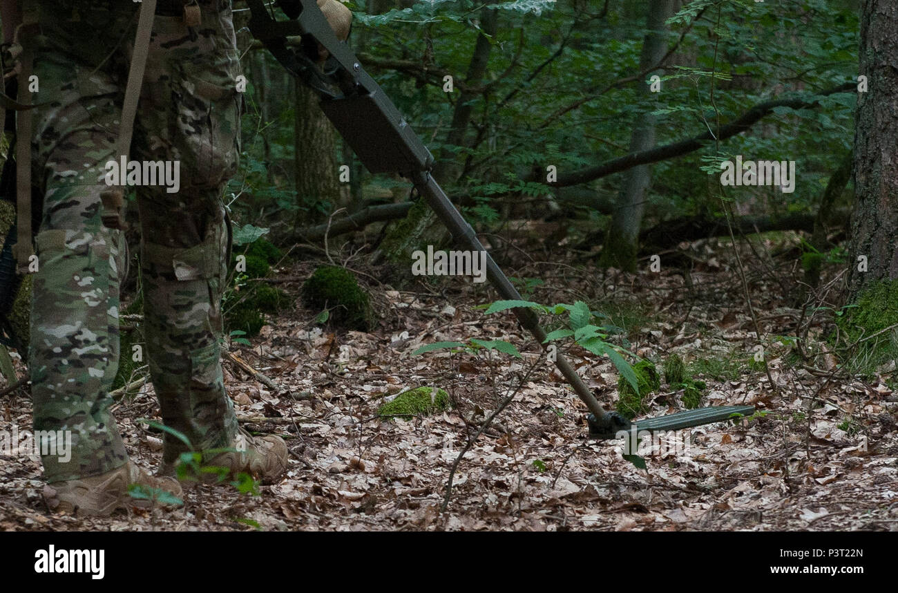 An Airmen from the 786th Civil Engineering Squadron explosive ordnance ...