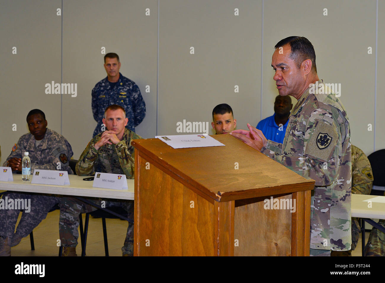 Command Sgt. Maj. Charles M. Tobin, Command Senior Enlisted Leader ...