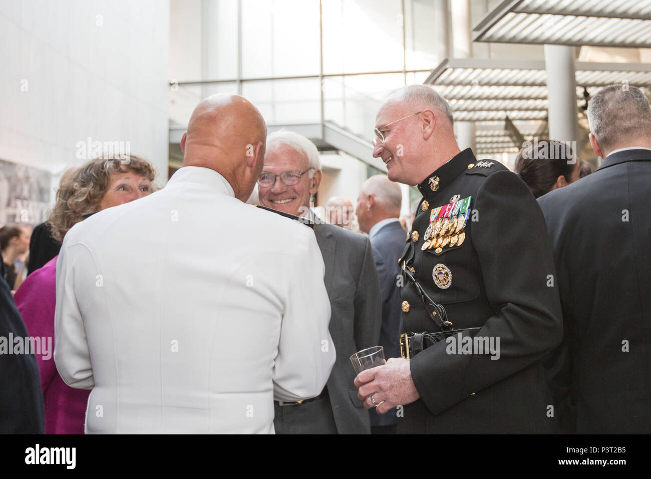 Director of Marine Corps Staff, Lt. Gen. James B. Laster and the Deputy ...
