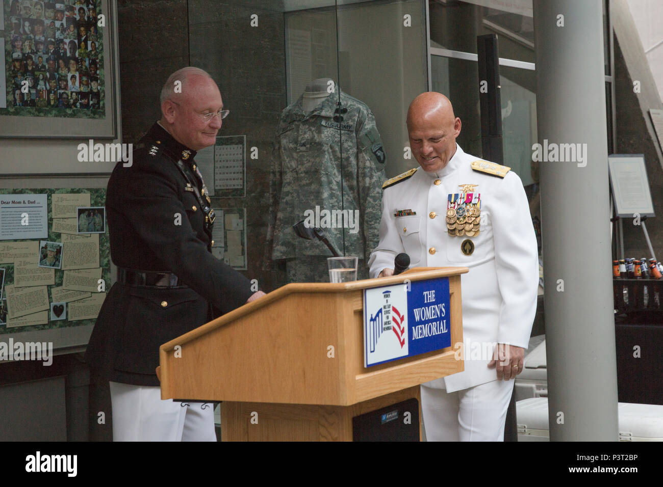 Director of Marine Corps Staff, Lt. Gen. James B. Laster, and the ...
