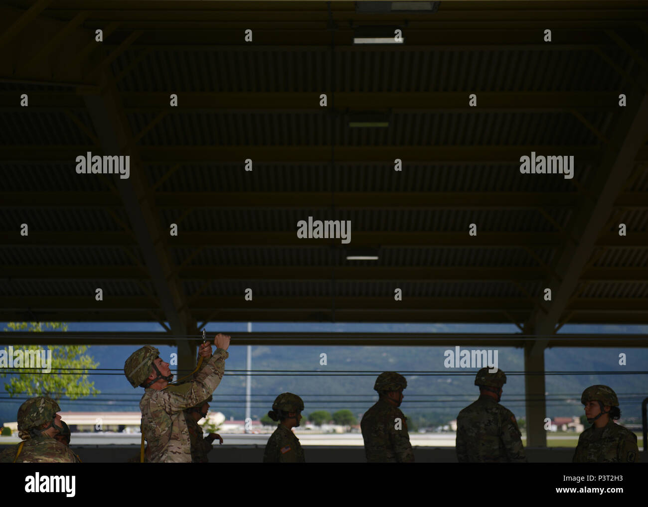 U.S. Army 173rd Airborne Brigade paratroopers conduct sustained ...