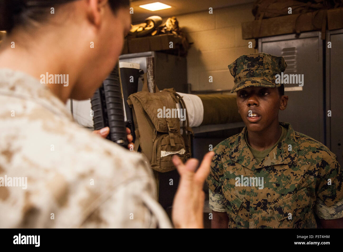 Candidates with Lima and India Company, Officer Candidate School (OCS ...