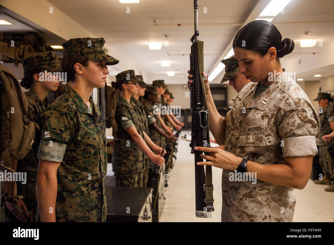 Candidates with Lima and India Company, Officer Candidate School (OCS ...