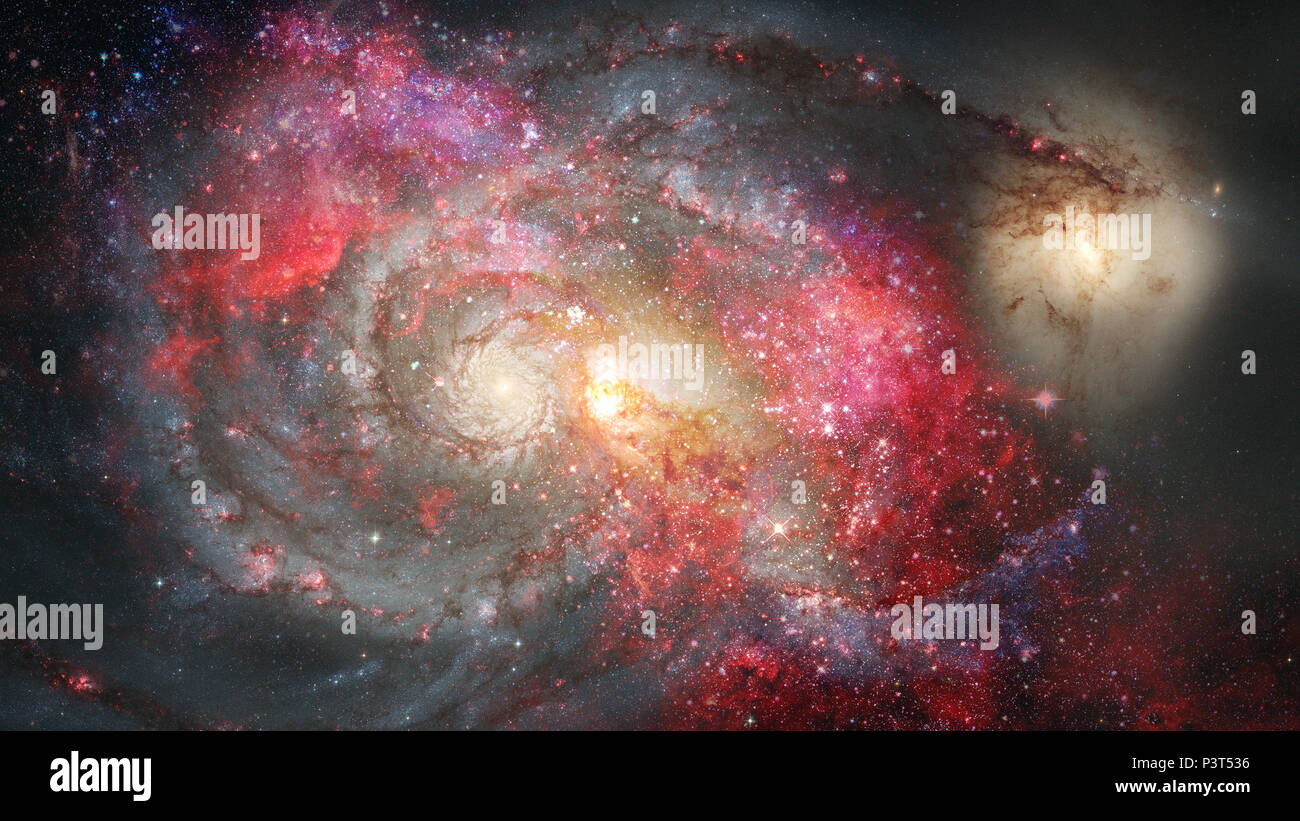 Galaxy in space, beauty of universe. Elements of this image furnished ...