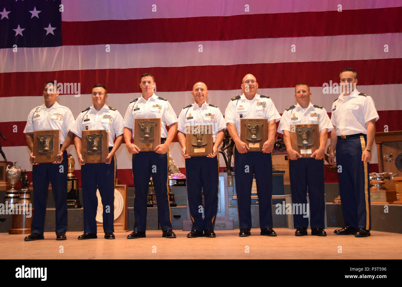 CAMP PERRY, Ohio—Soldiers from the U.S. Marksmanship Unit (USAMU) pose ...