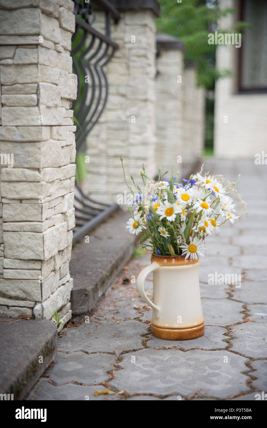 Midsummer in Latvia: celebration of Ligo in june decorating home with ...