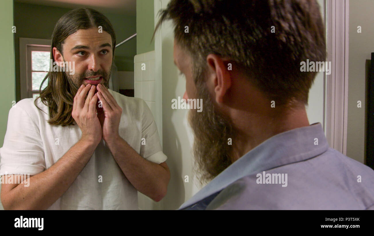 QUEER EYE, Jonathan Van Ness (left), (Season 2, ep. 208, airs June 15 ...