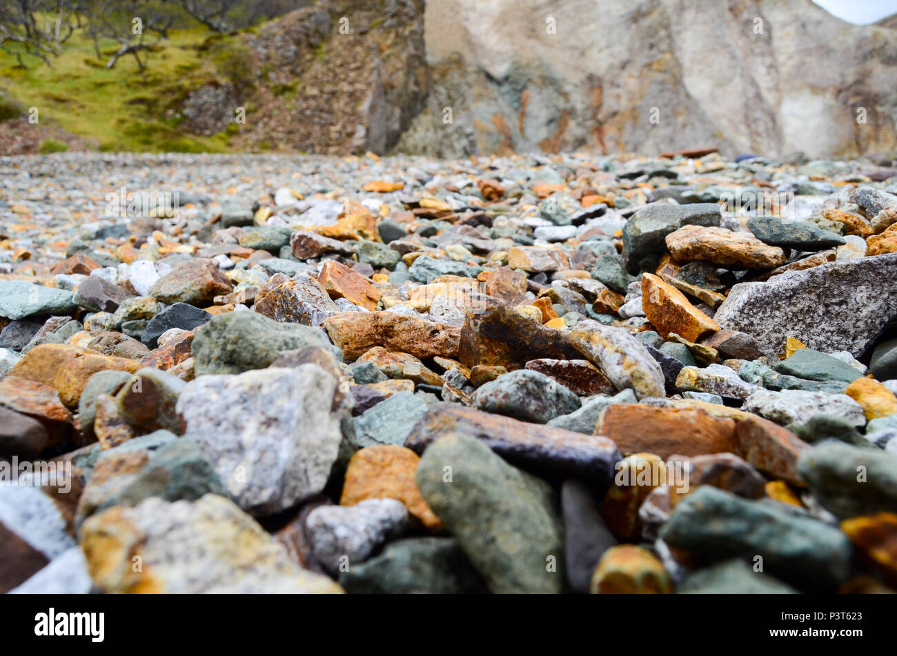 colorful sediment, Iceland Stock Photo - Alamy
