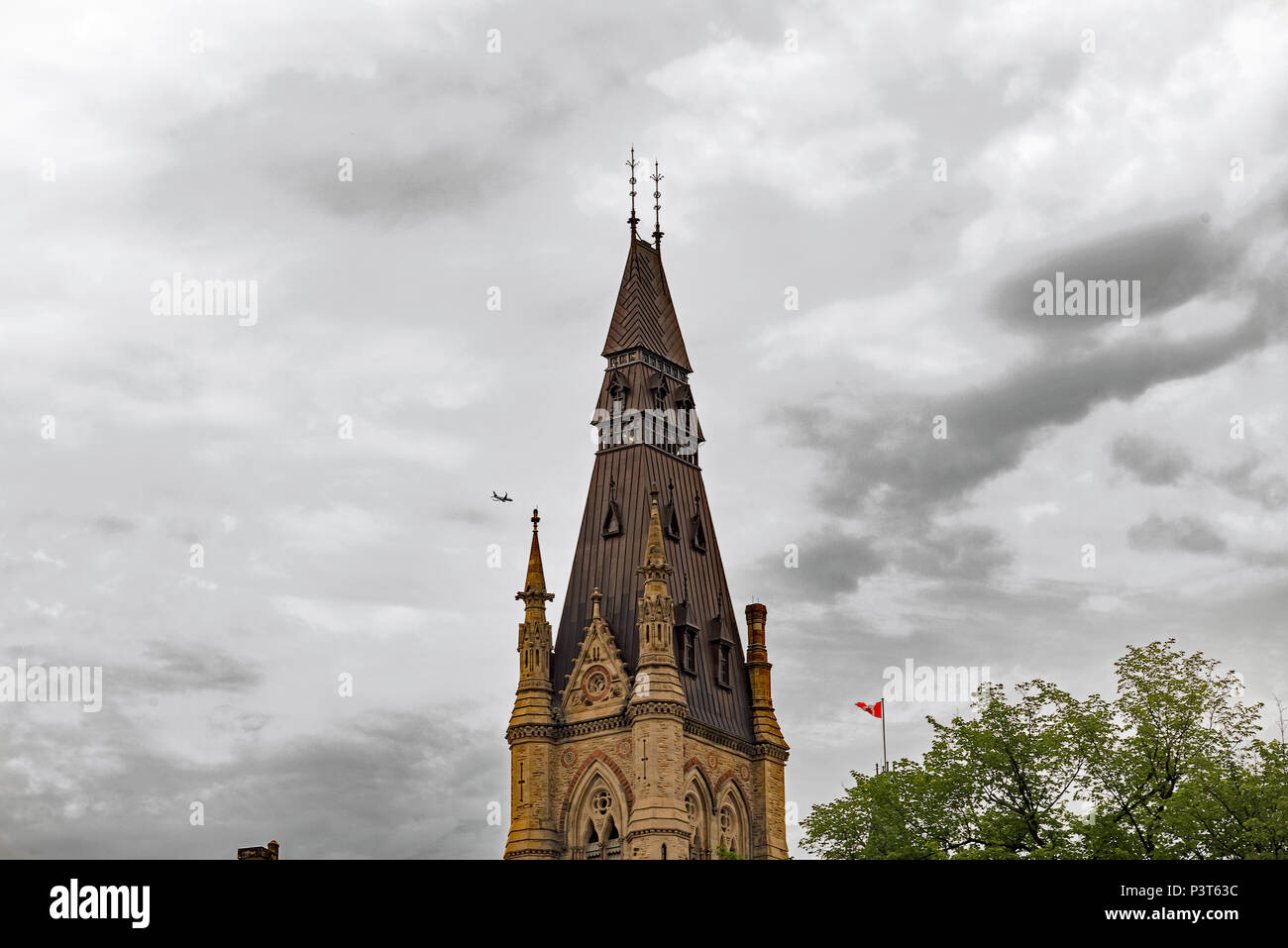 Confederation Building Tower, Ottawa, Canada Stock Photo - Alamy
