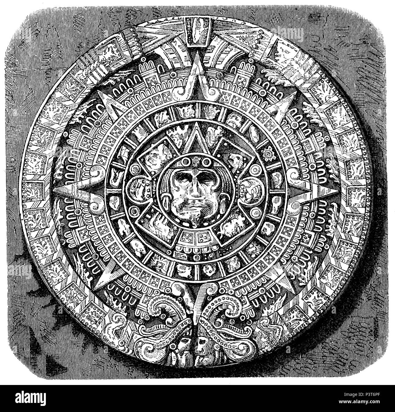 Prehistoric calendar Black and White Stock Photos & Images - Alamy