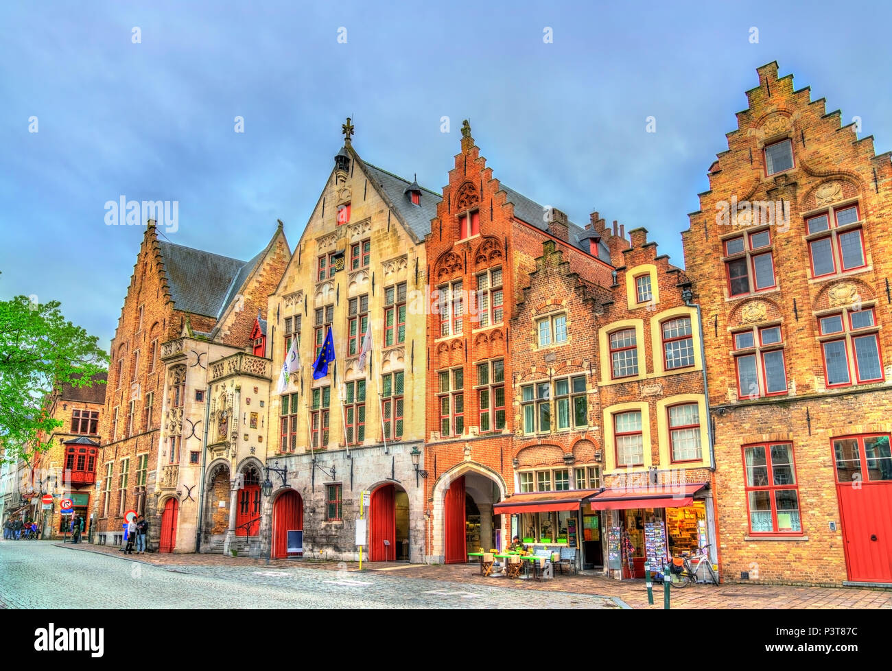 Traditional houses in Bruges, Belgium Stock Photo - Alamy