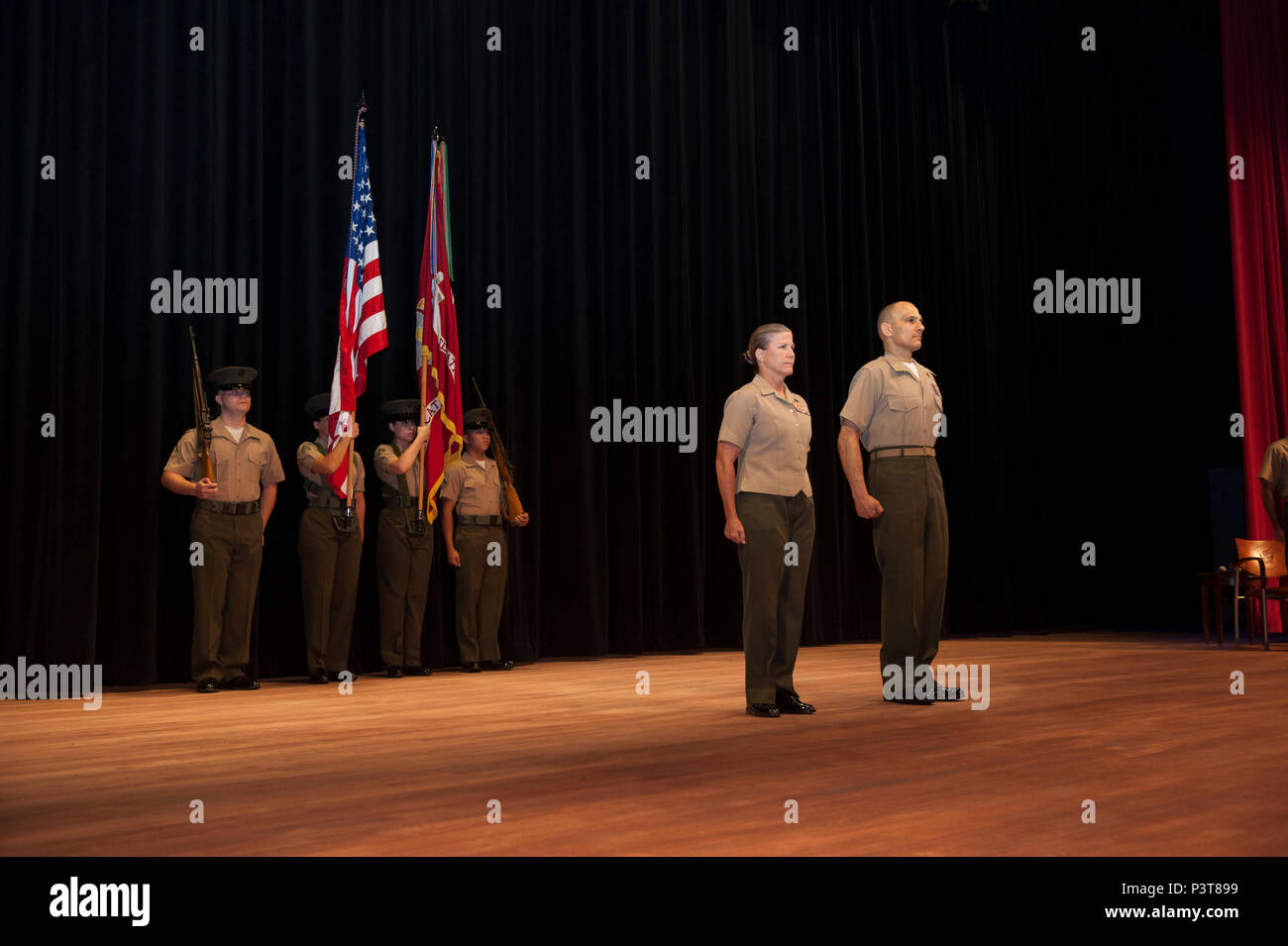 U.S. Marine Corps Brig. Gen. Helen G. Pratt, Commanding General and ...