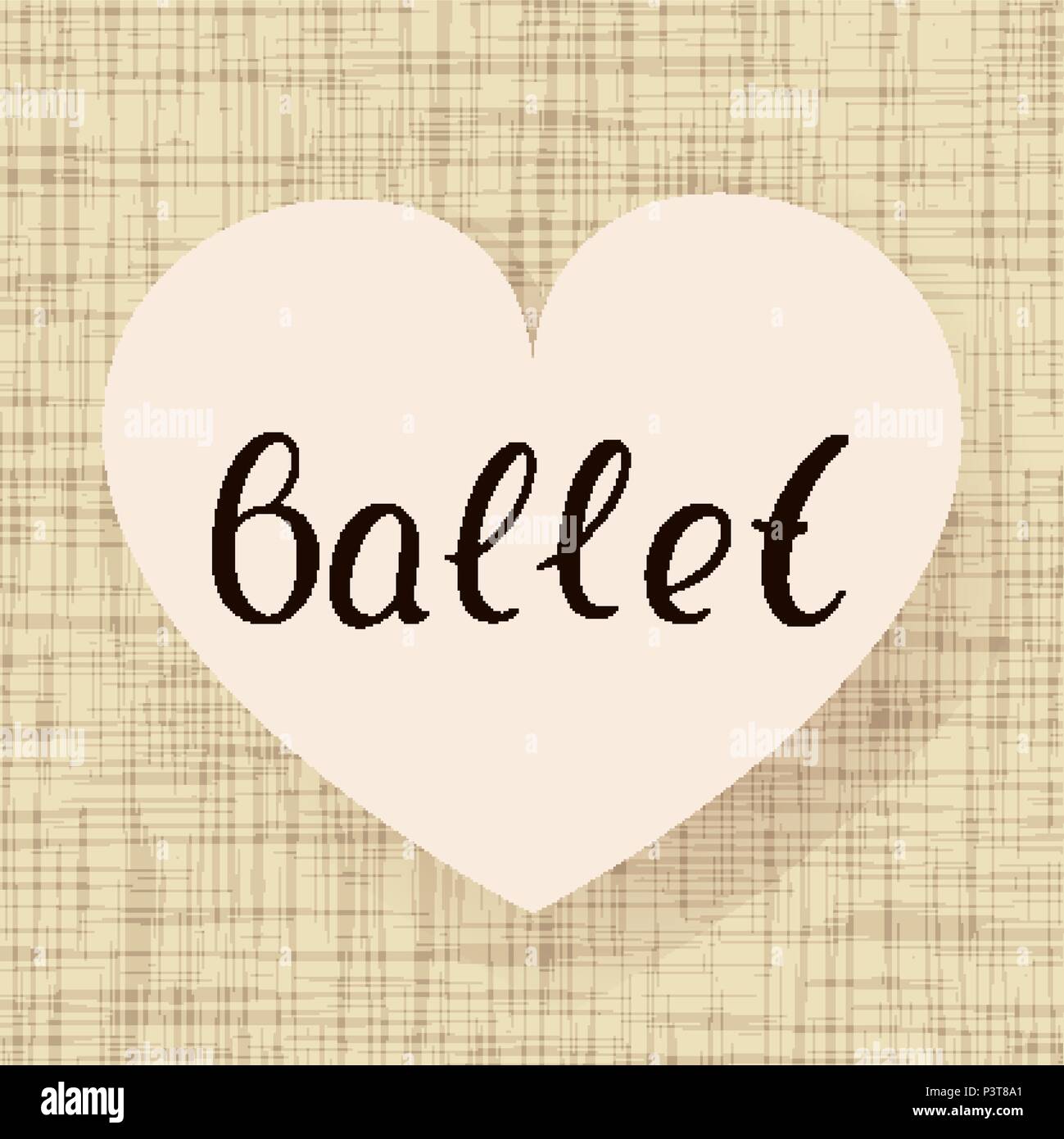 Vintage ballet Stock Vector Images - Alamy