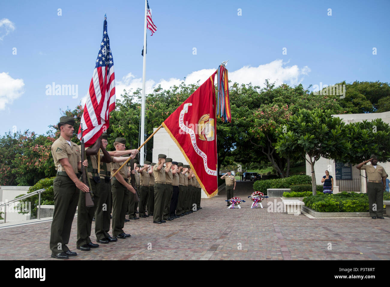 HONOLULU — Marines from Marine Fighter Attack Squadron 115, “Silver ...