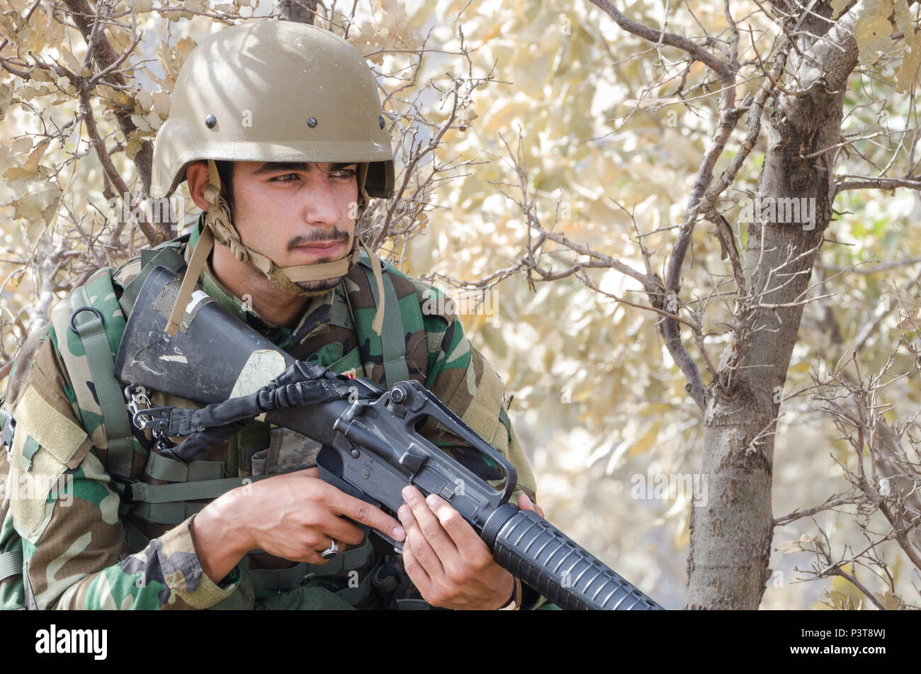 Modern army trench hi-res stock photography and images - Alamy