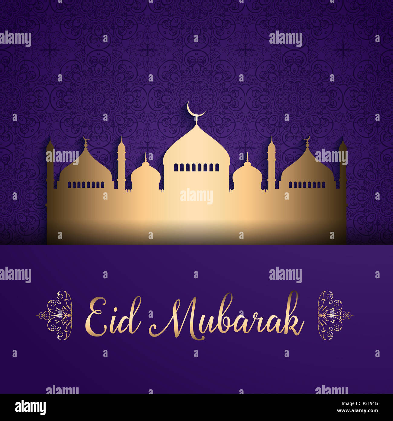 Decorative background for Eid Stock Photo - Alamy