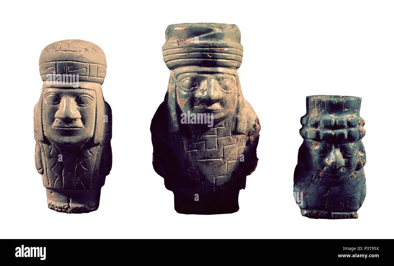 FIGURAS INCAS DE TURQUESA - PROCEDEN DE PIKILLACTA (CUZCO) - CULTURA ...