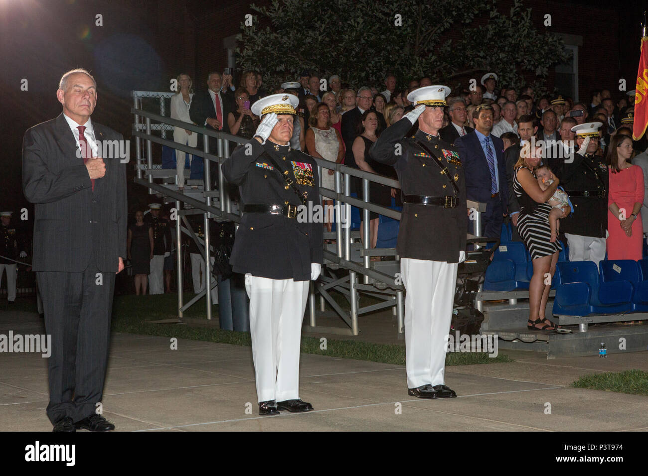From left, retired U.S. Marine Corps Gen. John F. Kelly, Commandant of ...