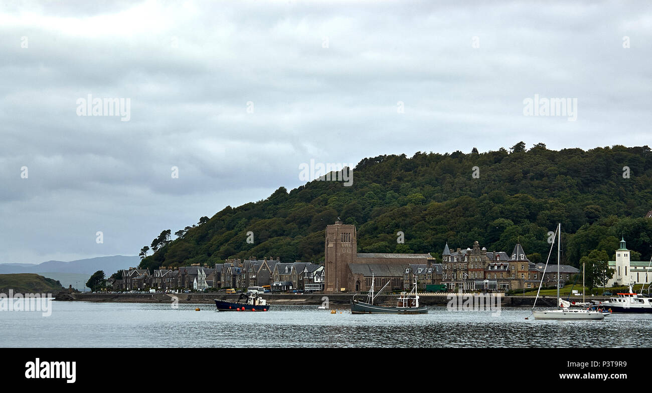 Oban Harbour Scotland UK Stock Photo - Alamy