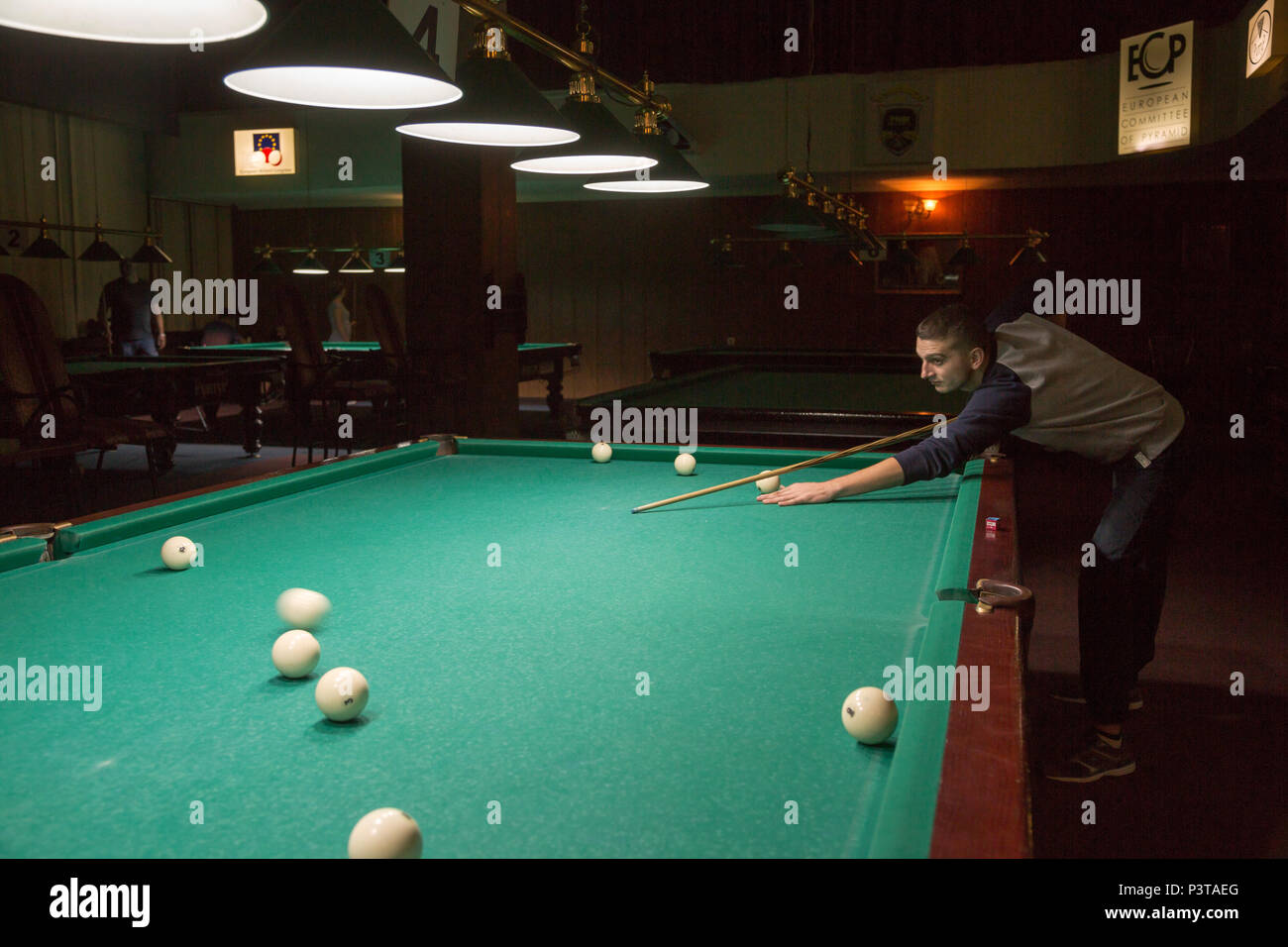 Pool billiards hi-res stock photography and images - Alamy