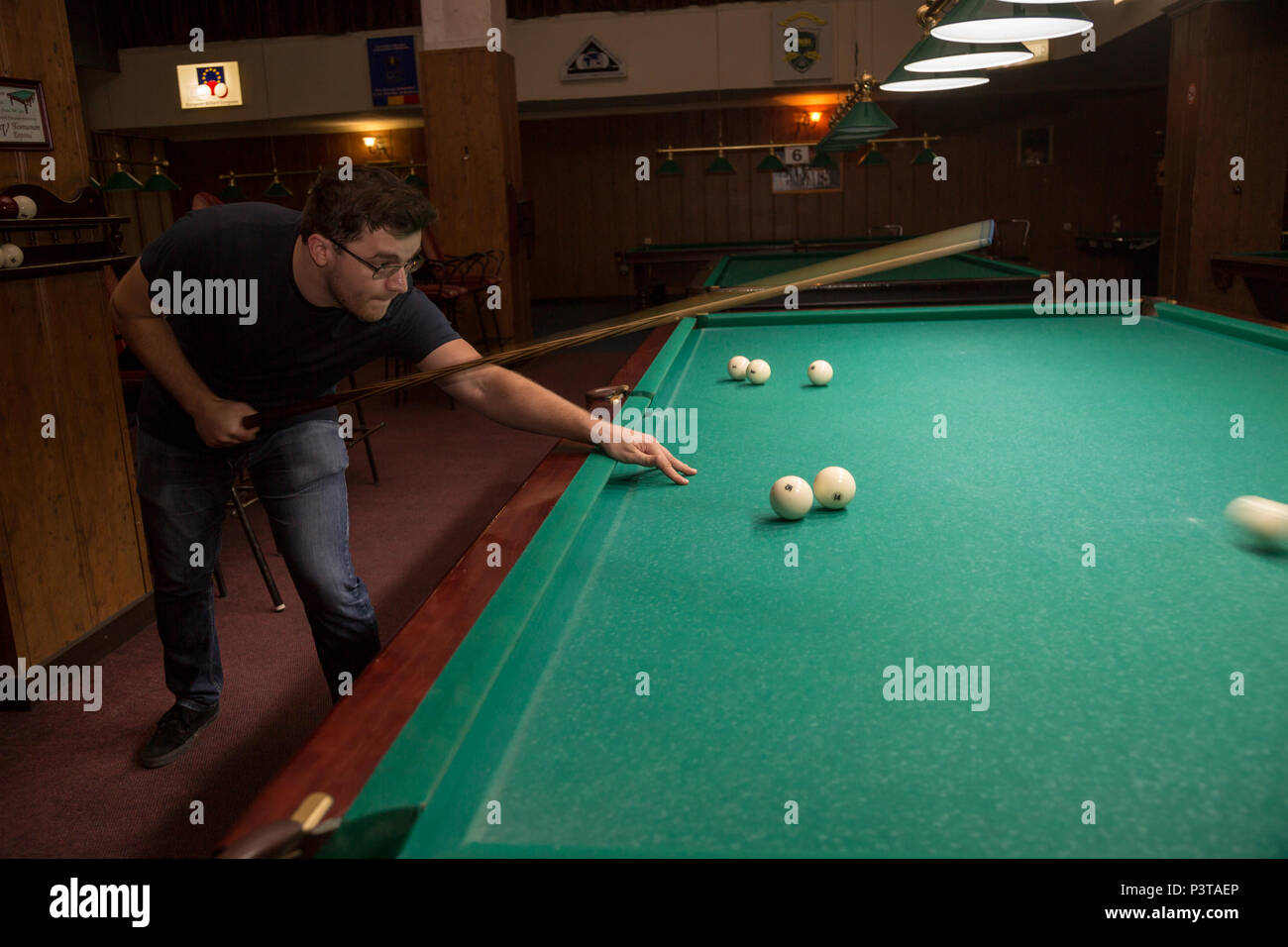 Pool billiards hi-res stock photography and images - Alamy