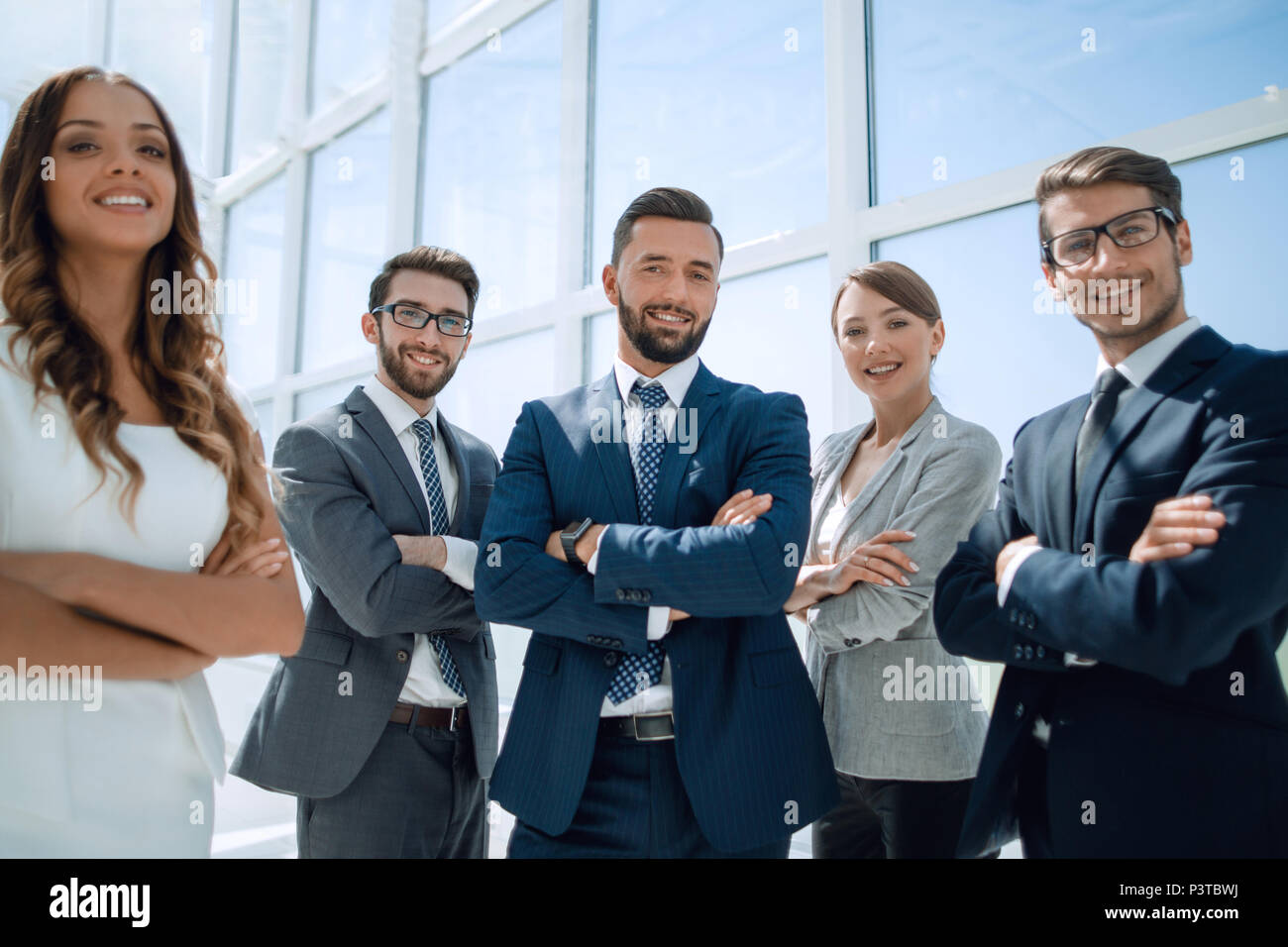 Close up female team leader hi-res stock photography and images - Alamy