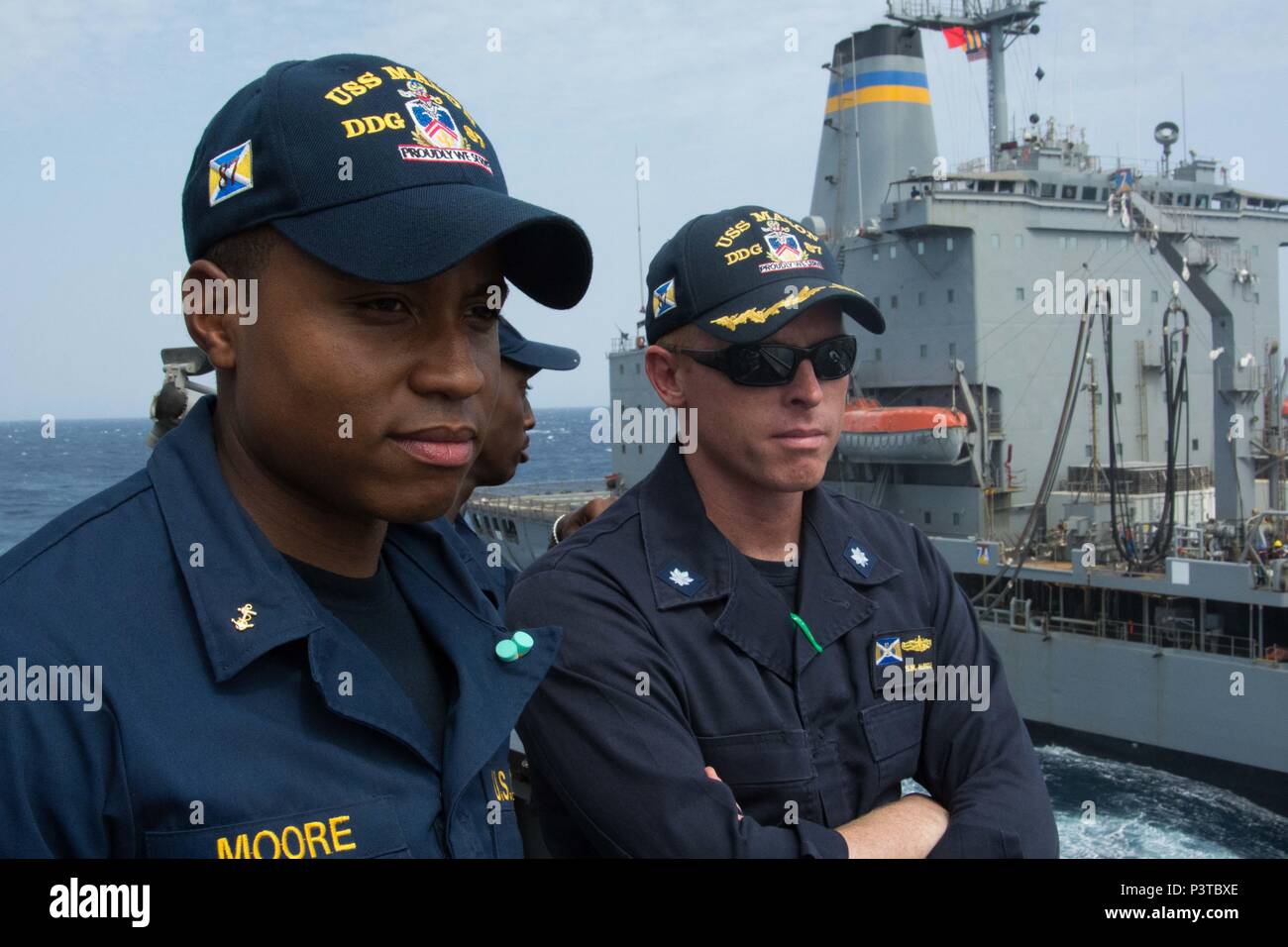 Executive officer of the guided missile destroyer uss mason ddg 87 hi ...