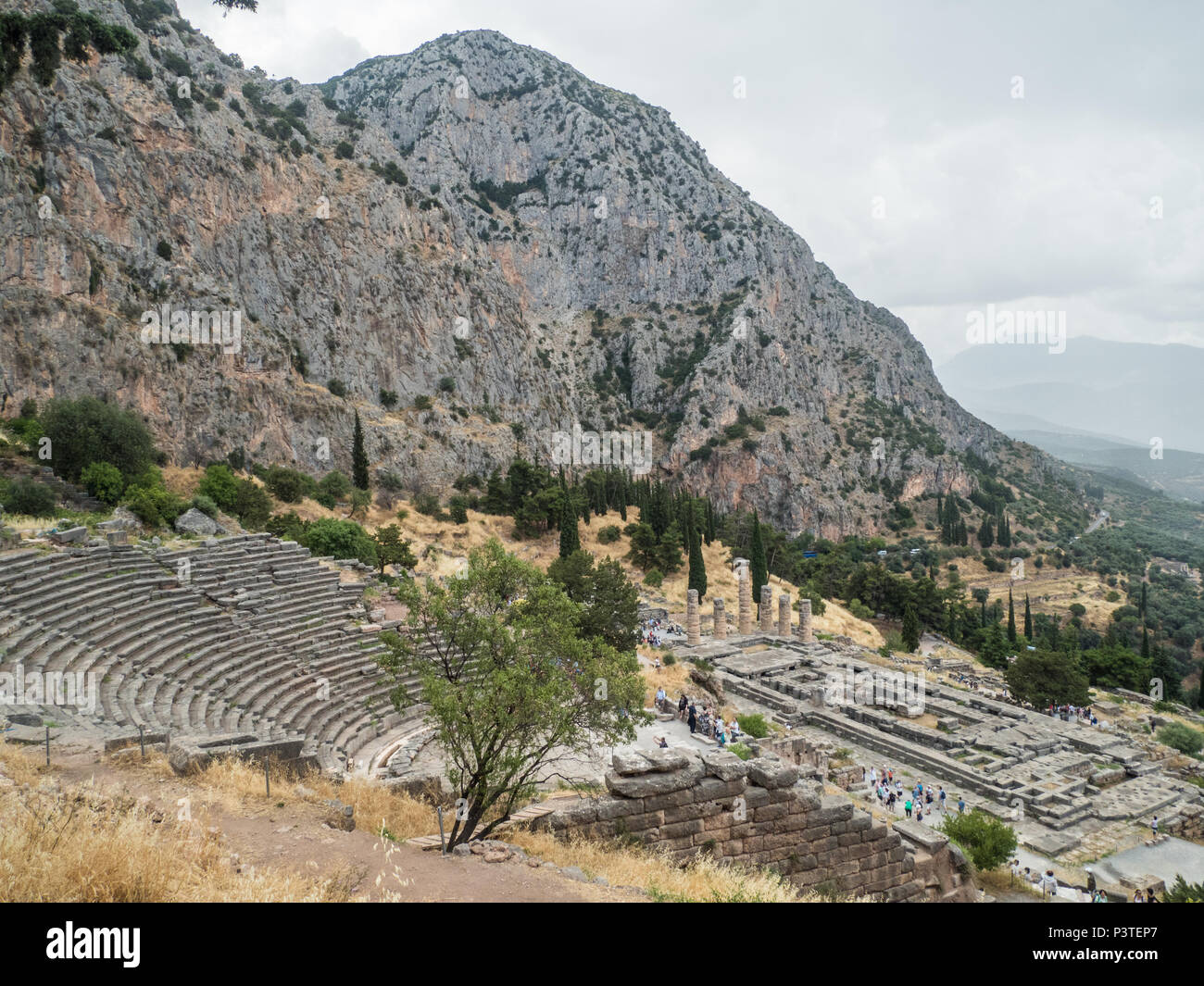 Oracle of apollo at delphi hi-res stock photography and images - Alamy