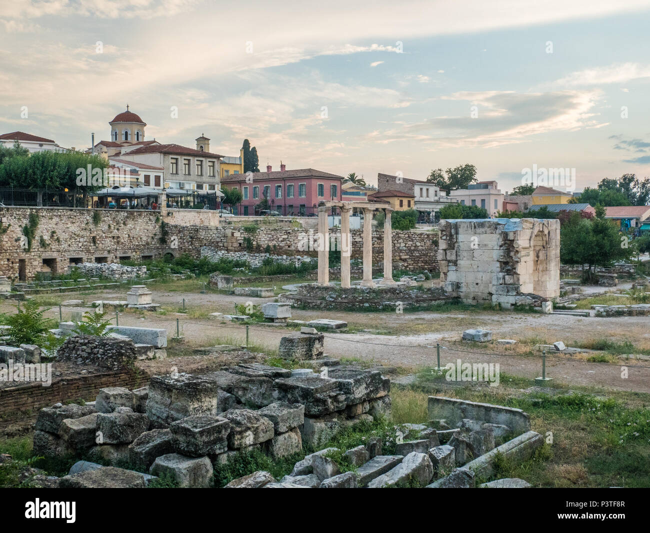Athens ruins hi-res stock photography and images - Alamy