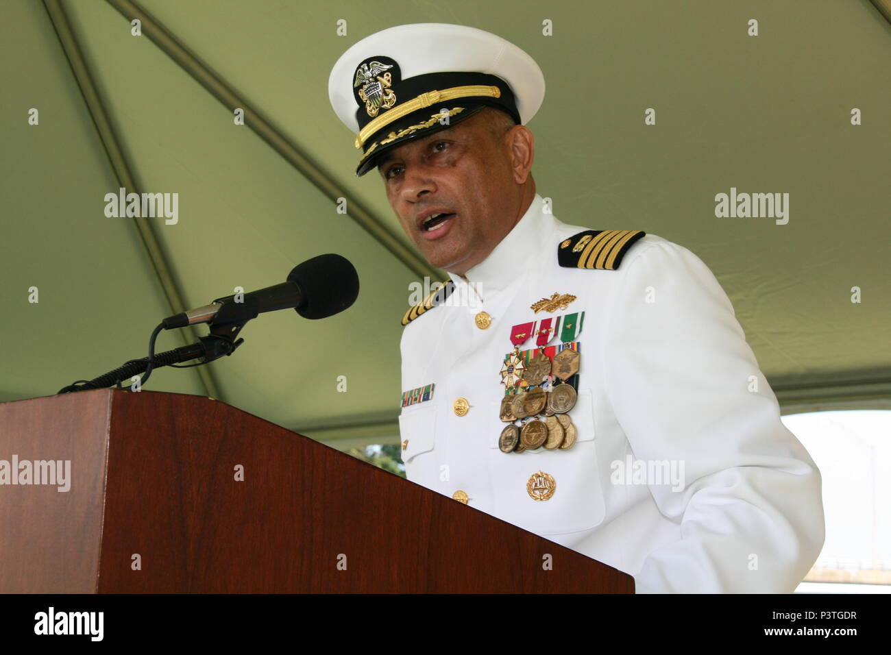 160727-N-LF967-0002 NORFOLK, VA (July 27, 2016) Capt. Darius Banaji ...