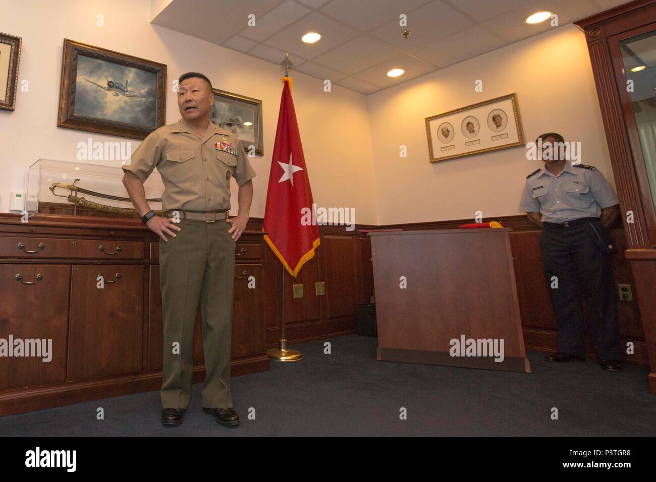 U.S. Marine Corps Maj. Gen. Daniel D. Yoo, director of operations (J3 ...