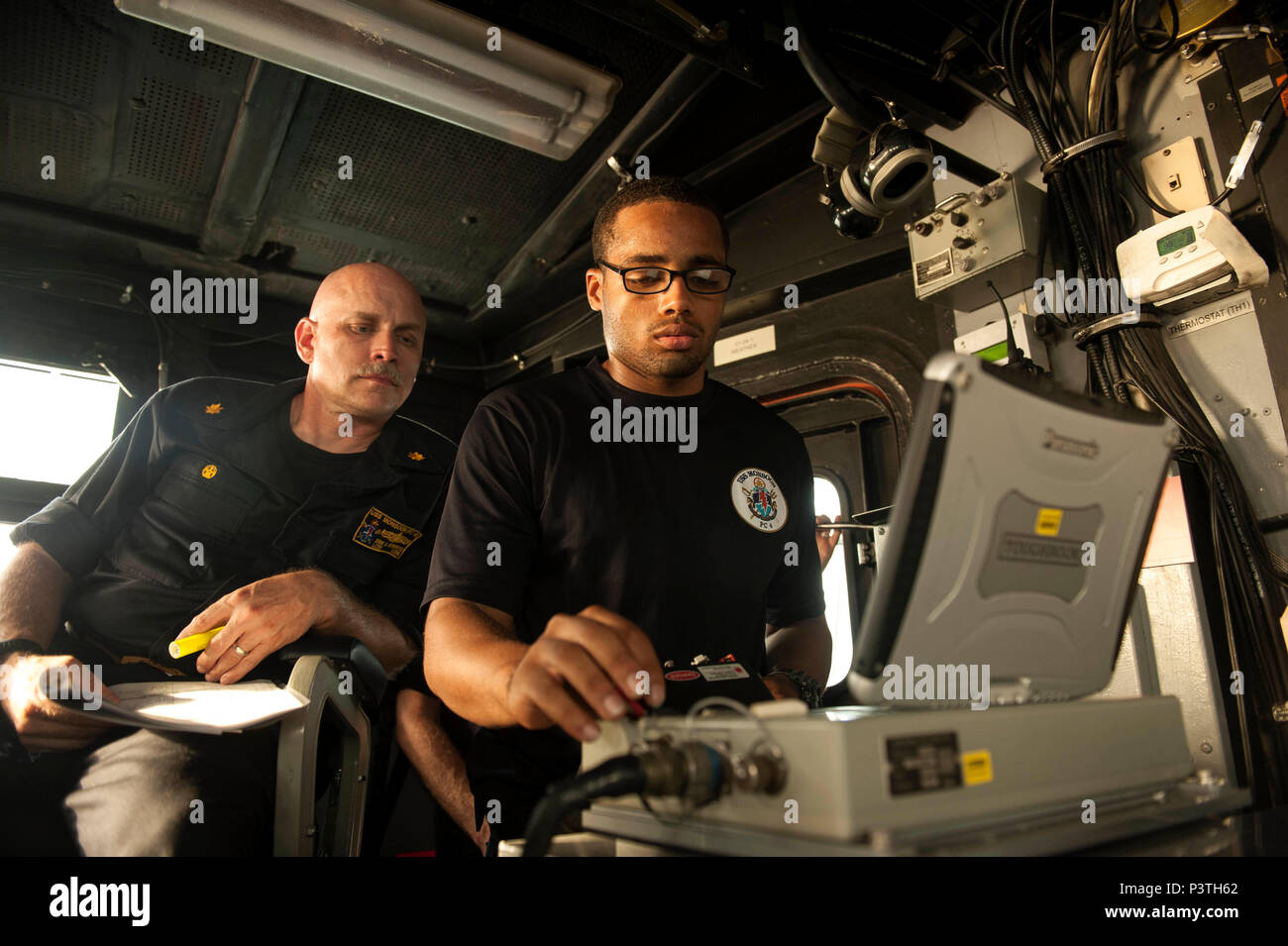 160720-N-GC639-137 ARABIAN GULF (July 20, 2016) - Commanding Officer ...