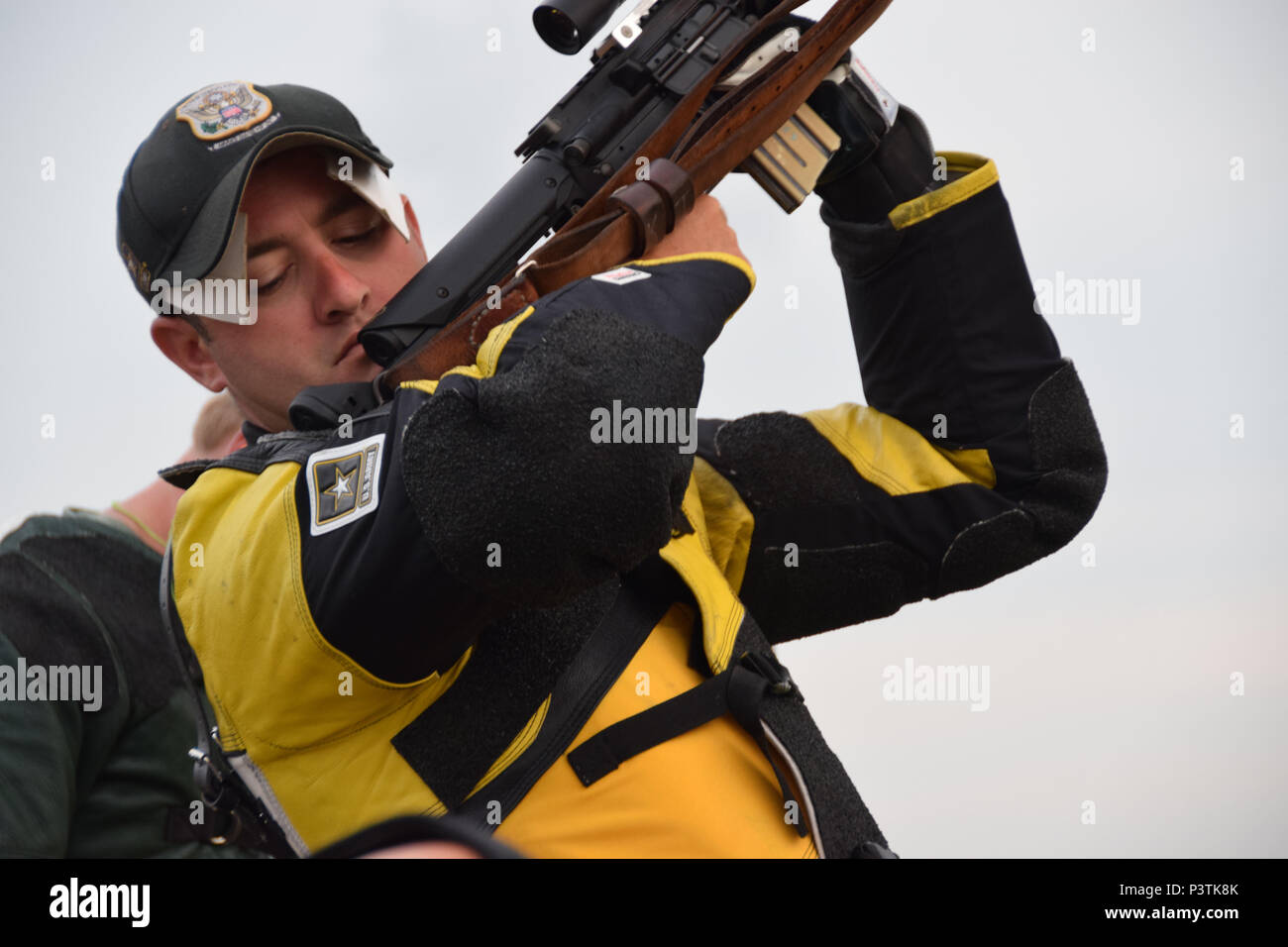 CAMP PERRY, Ohio—Staff Sgt. Kevin Trickett, U.S. Army Marksmanship Unit ...