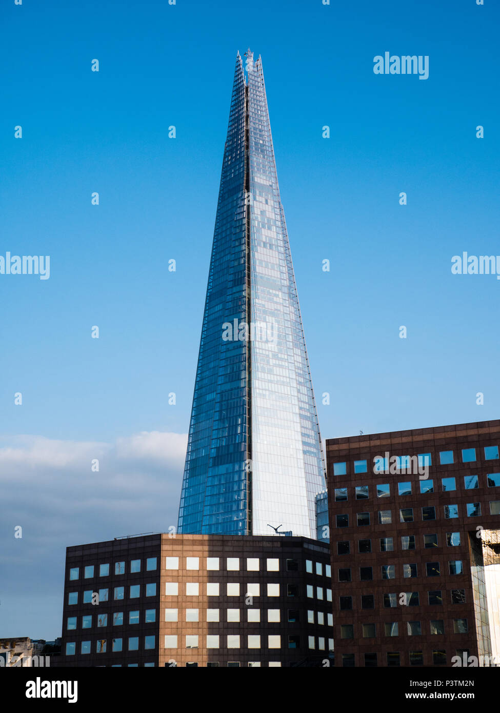 The Shard Skyscraper, Evening, Southwark, London, England, UK, GB Stock ...