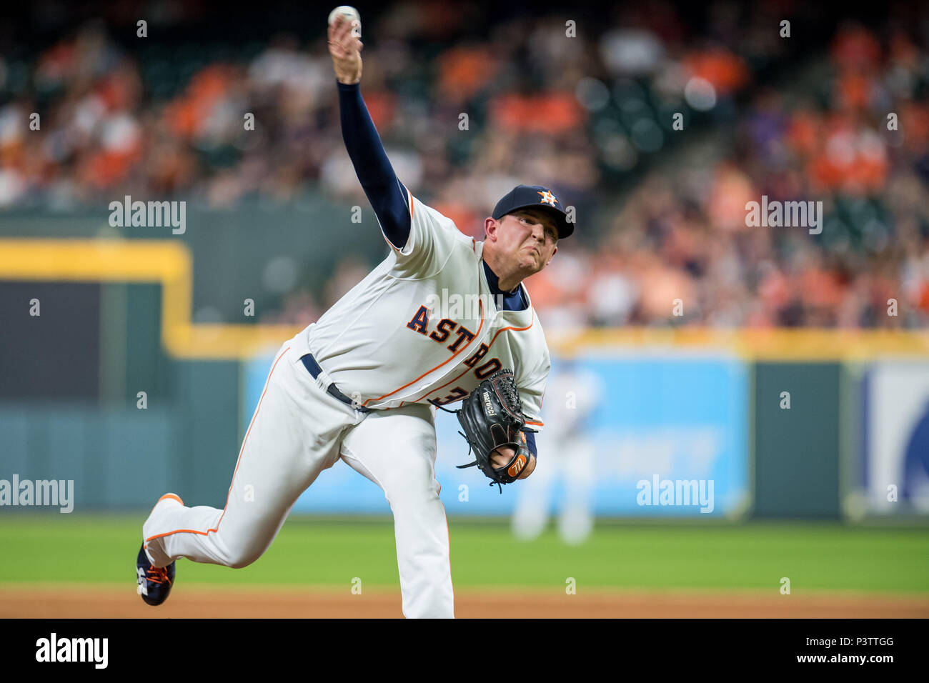 Houston, TX, USA. 18th June, 2018. Houston Astros relief pitcher Will ...