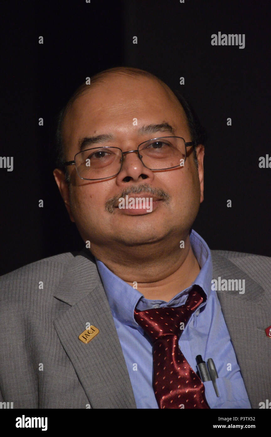 Kolkata, India. 19th June, 2018. Nabarun Ghosh (Professor of West Texas ...