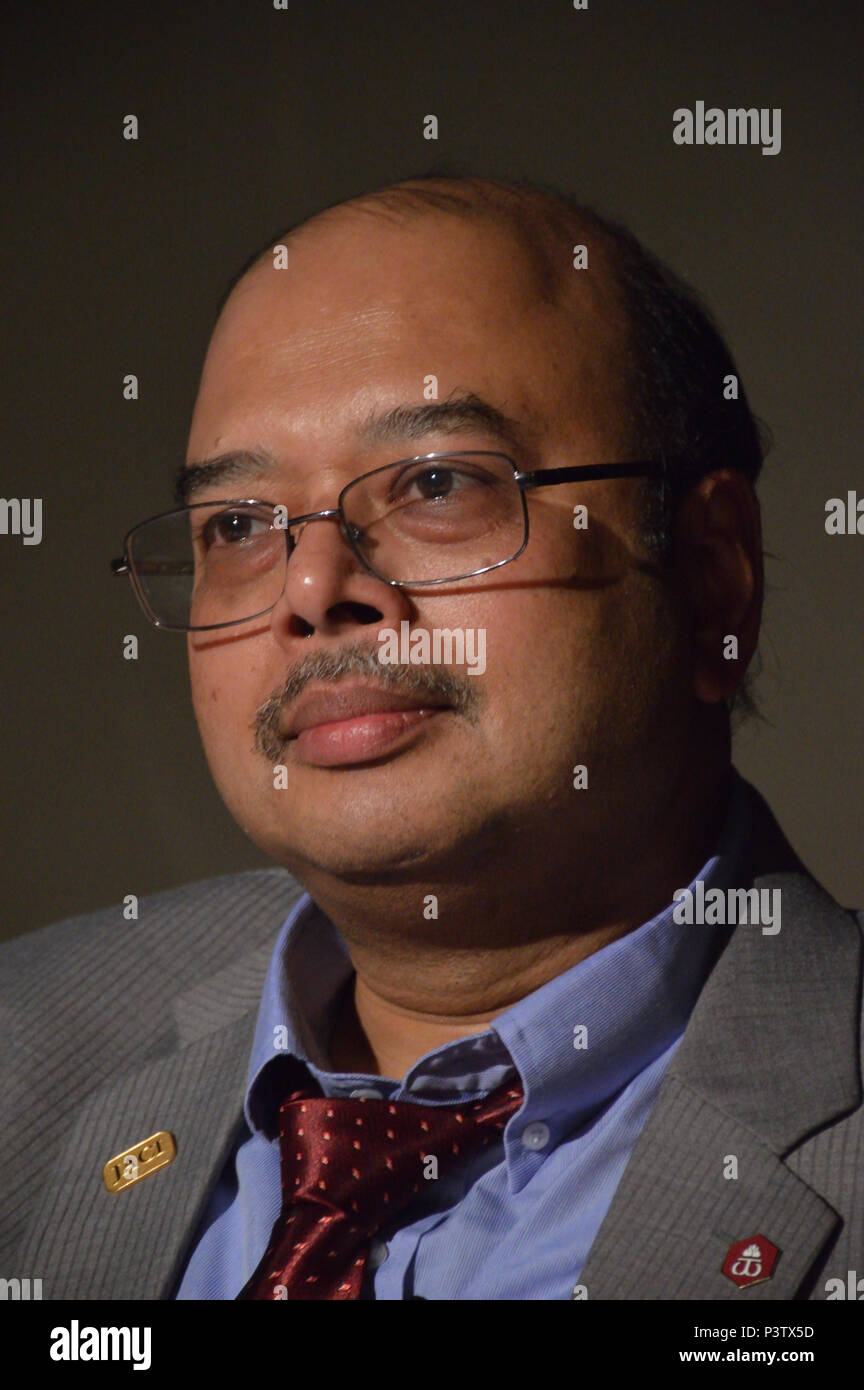 Kolkata, India. 19th June, 2018. Nabarun Ghosh (Professor of West Texas ...