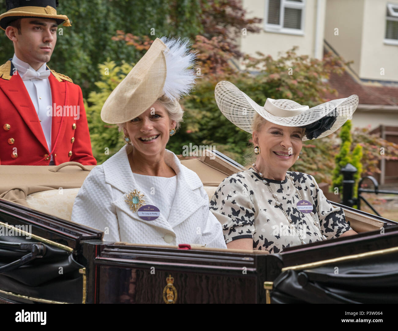Royal Ascot, Berkshire, UK. 19th Jun, 2018. Royal Ascot Carriage ...