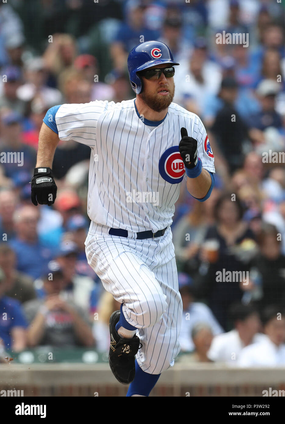 Chicago, United States. 09th June, 2018. Chicago Cubs second baseman ...