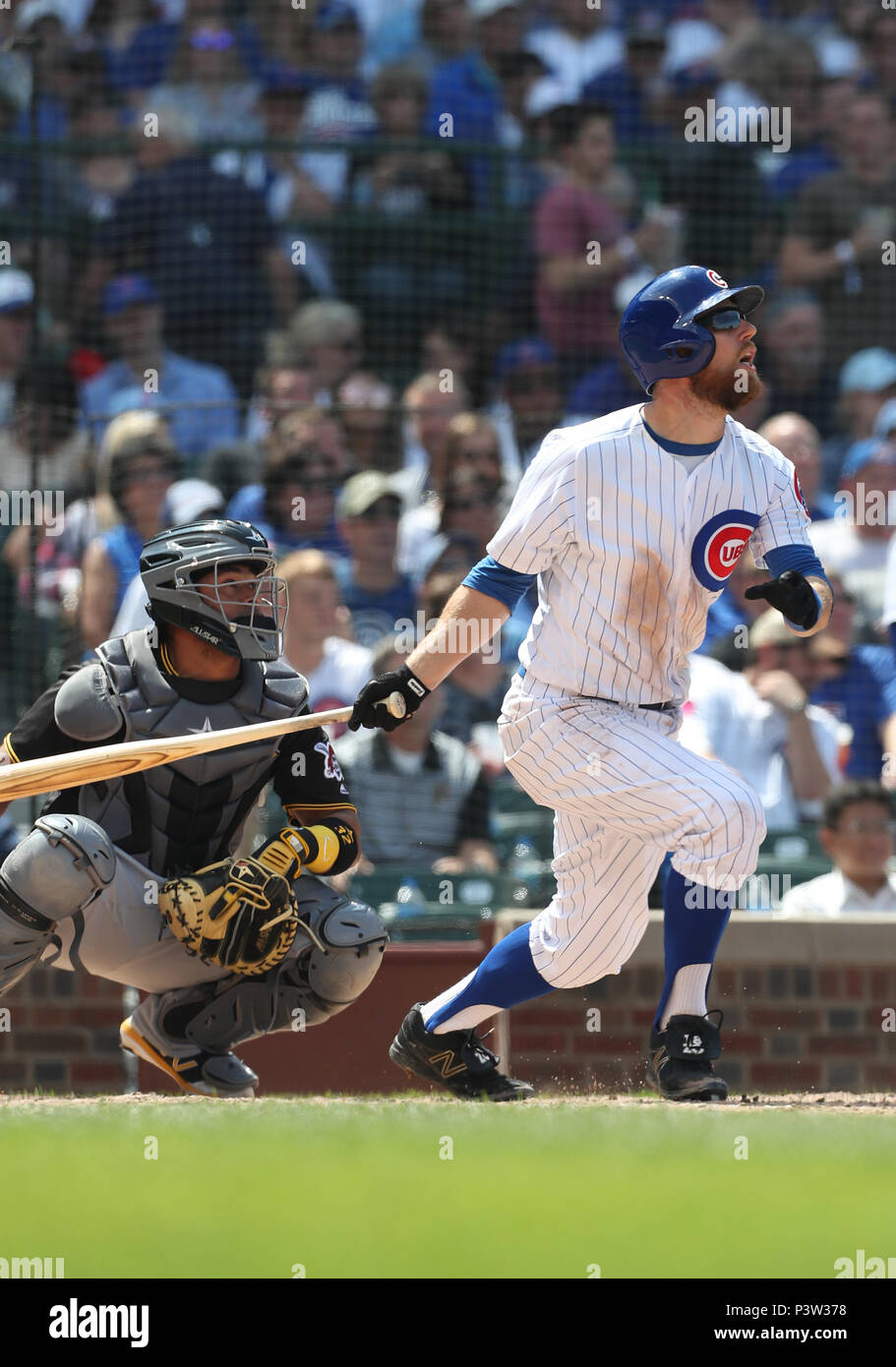 Chicago, United States. 09th June, 2018. Chicago Cubs second baseman ...