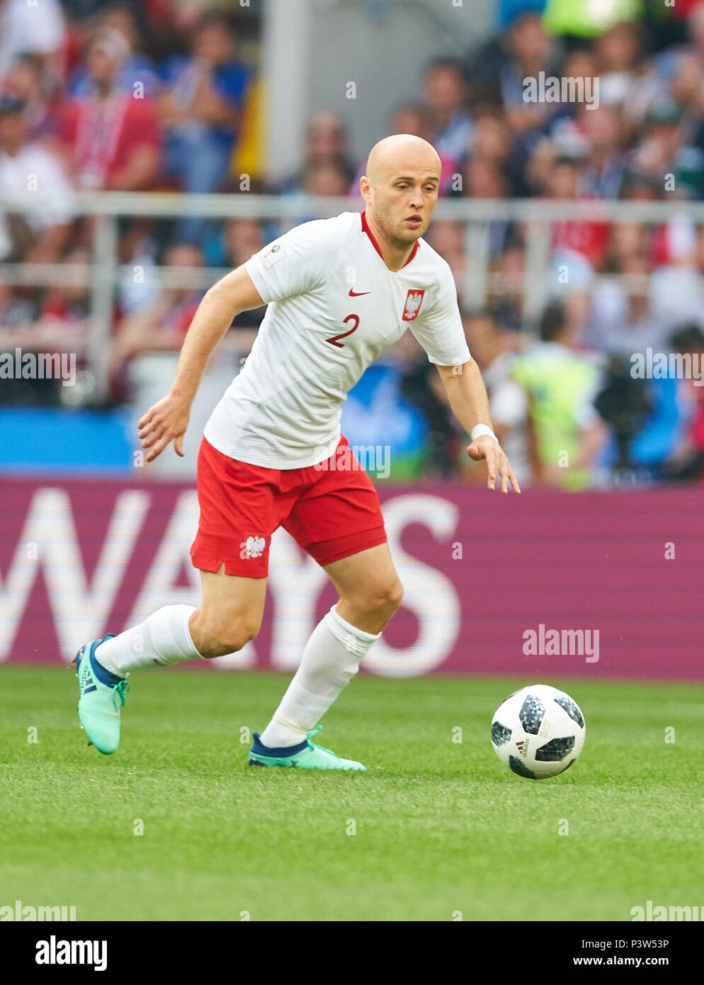 Moscow, Russia. 19th Jun, 2018. Poland- Senegal, Soccer, Moscow, June ...