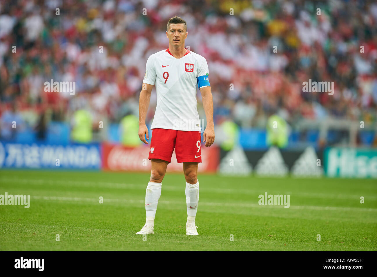 Moscow, Russia. 19th Jun, 2018. Poland- Senegal, Soccer, Moscow, June ...