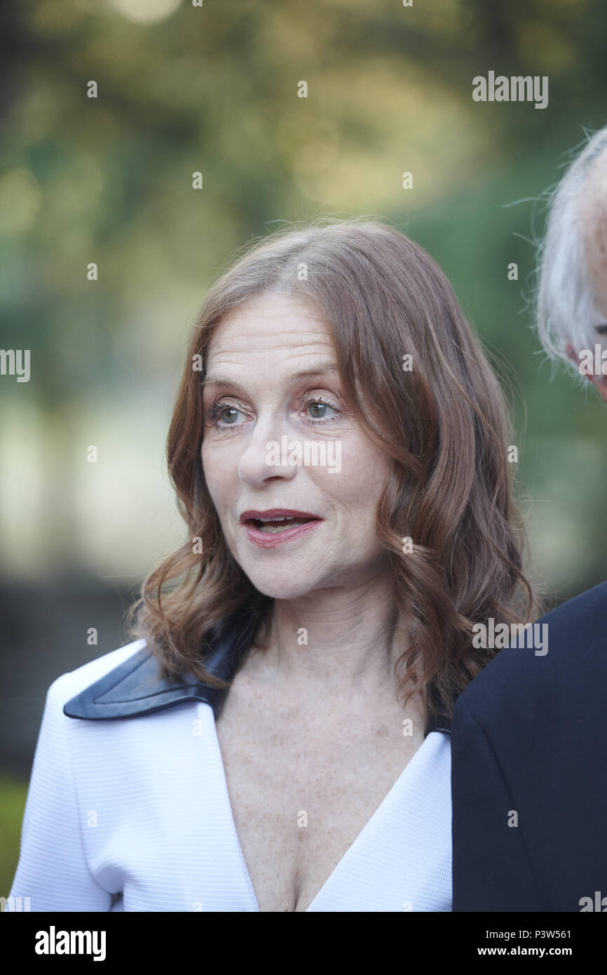 Madrid, Madrid, Spain. 19th June, 2018. Isabelle Huppert attends Prix ...