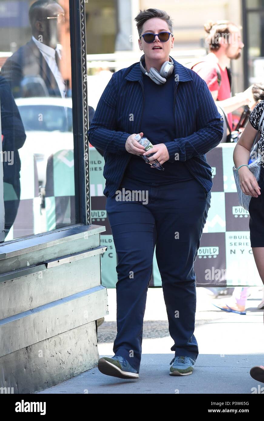 New York, NY, USA. 19th June, 2018. Hannah Gadsby out and about for ...