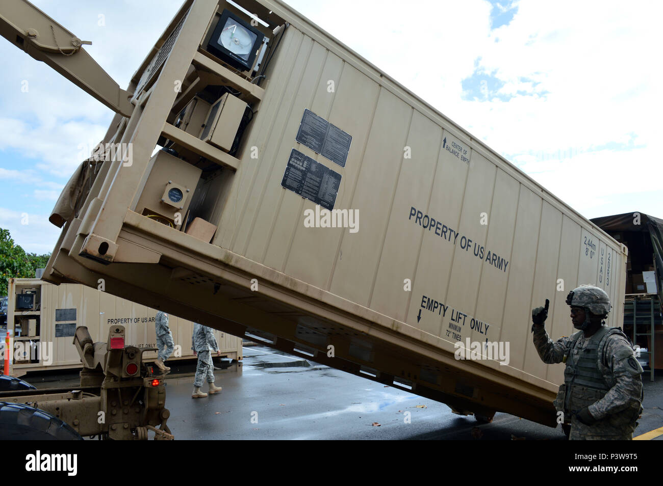 Sgt. Darrell Allen, team leader, Company A, 325th Brigade Support ...