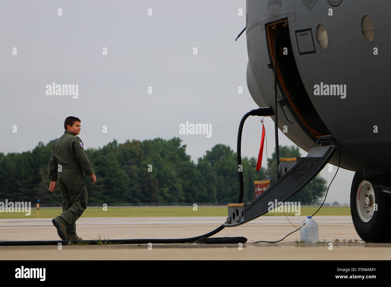 Mason "Masonic" Mullen was honored as a C-130H Hercules Pilot for a Day ...
