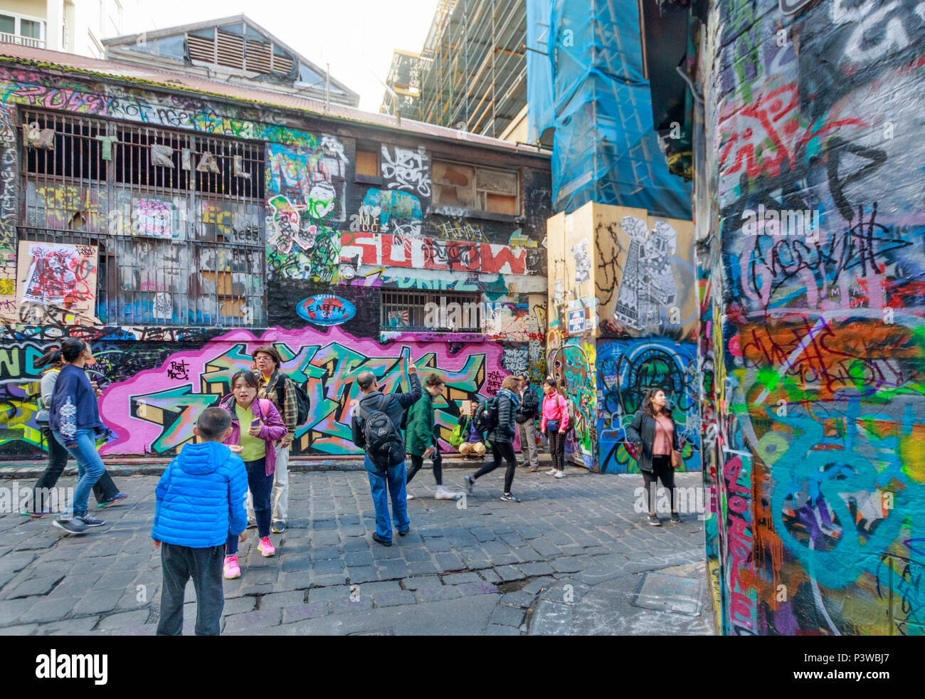 Australia, Hosier Lane, Melbourne, Urban art, Victoria, graffiti ...